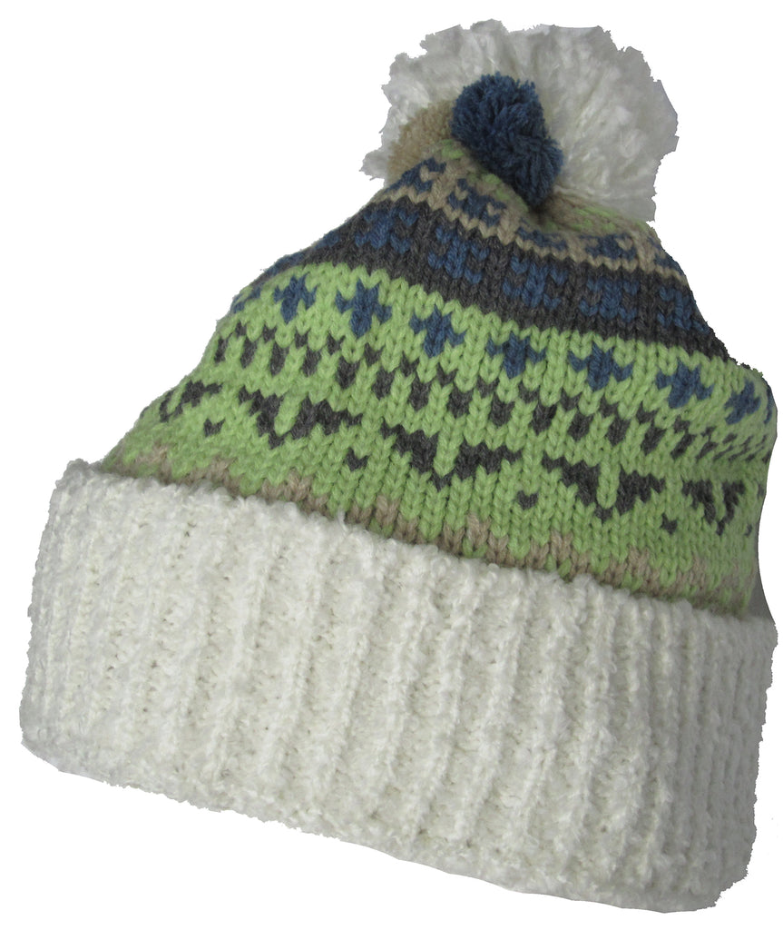Christys' Crown Knit Winter Cap Ski Hat Pom Top – headchange.com